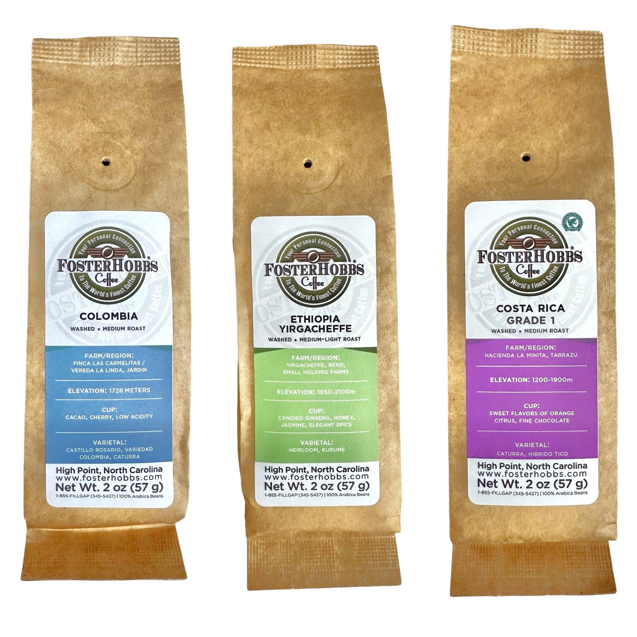 TWO OUNCE SAMPLE – FosterHobbs Coffee Roasters
